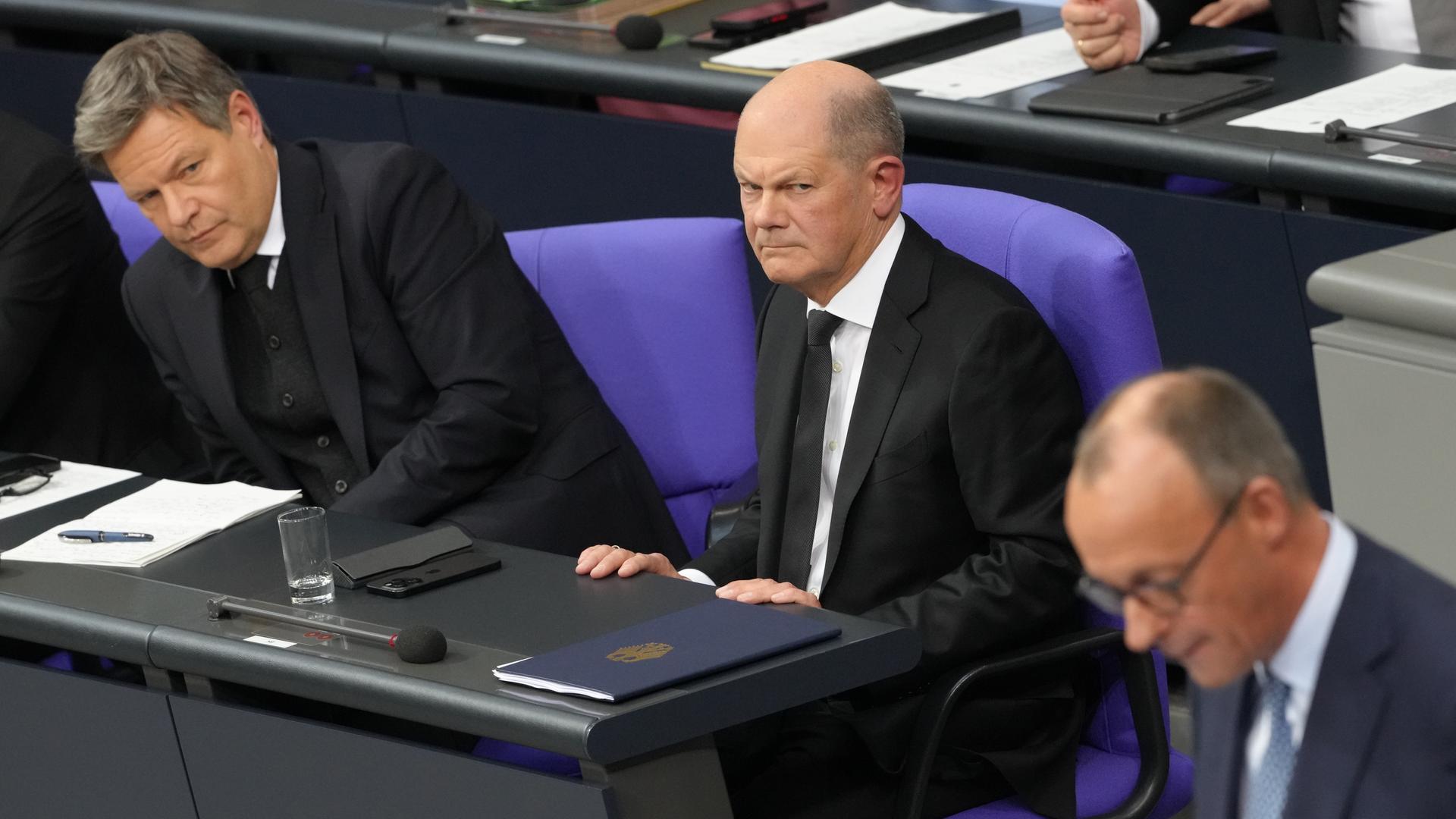 Migrationspolitik - Scholz: Ich kann Merz nicht mehr trauen