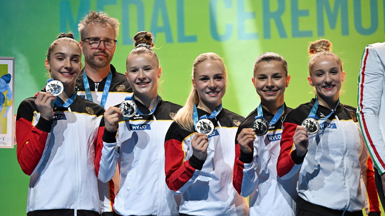 Leipzig - Deutsche Turnerinnen gewinnen EM-Silber