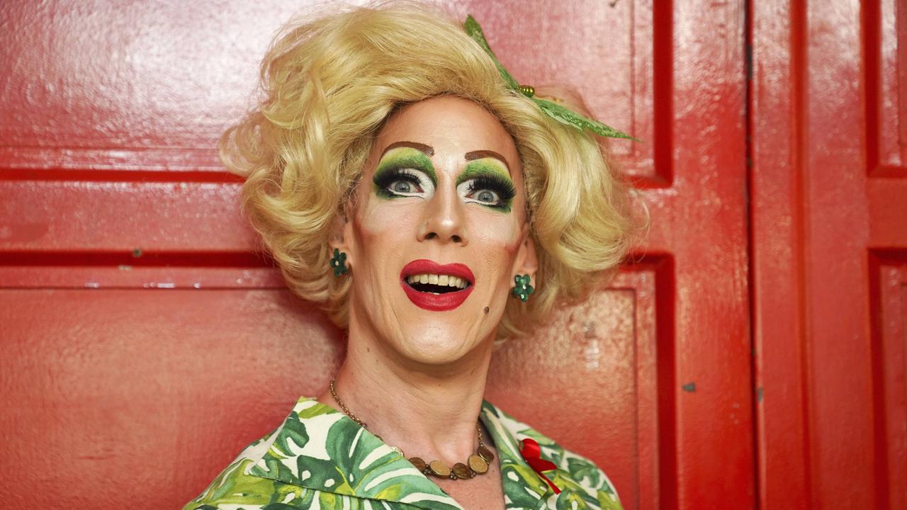 Travestiekünstlerin Gaby Tupper