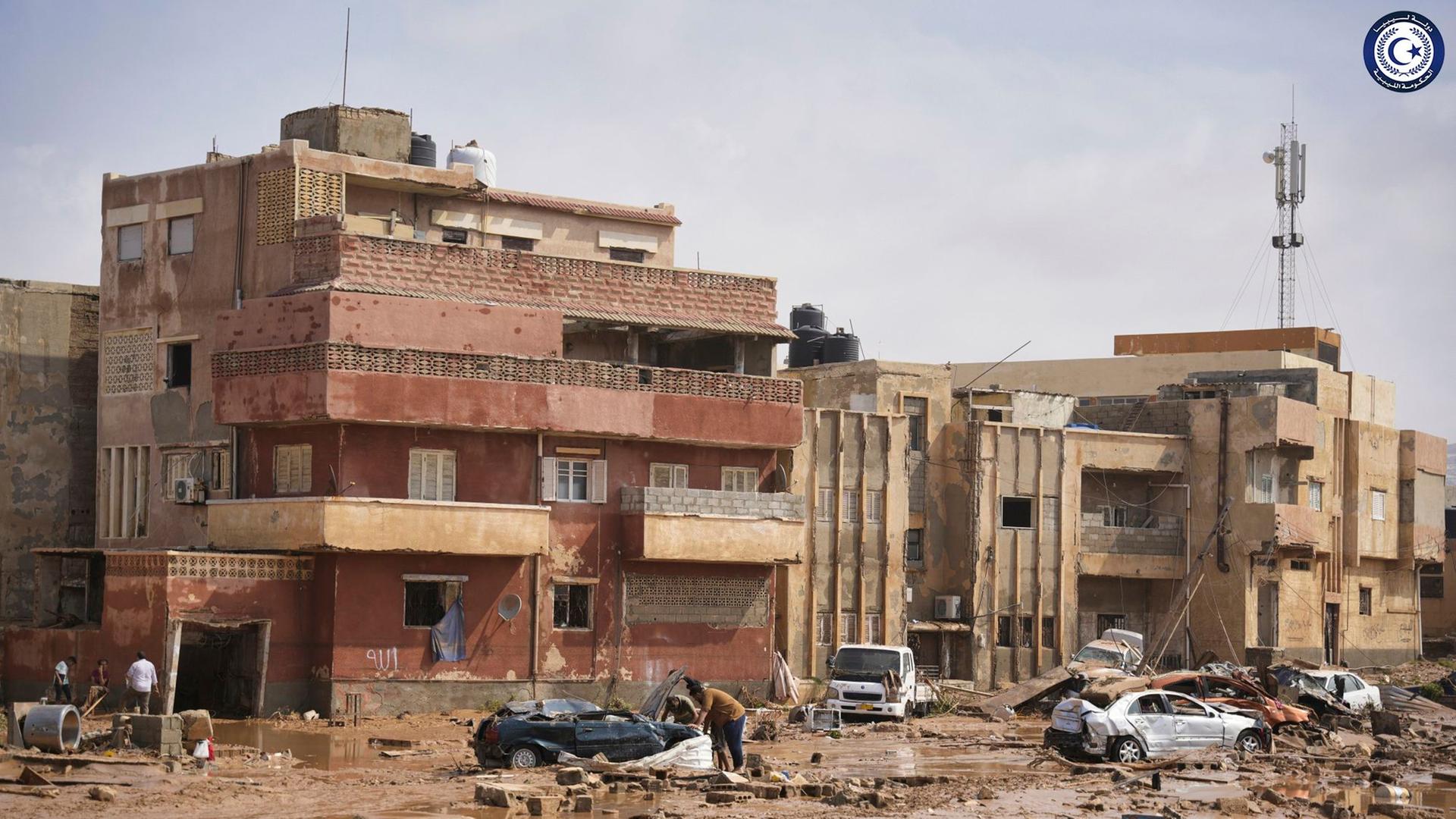 Überschwemmungen in Libyen - Türkei kündigt Hilfseinsatz an