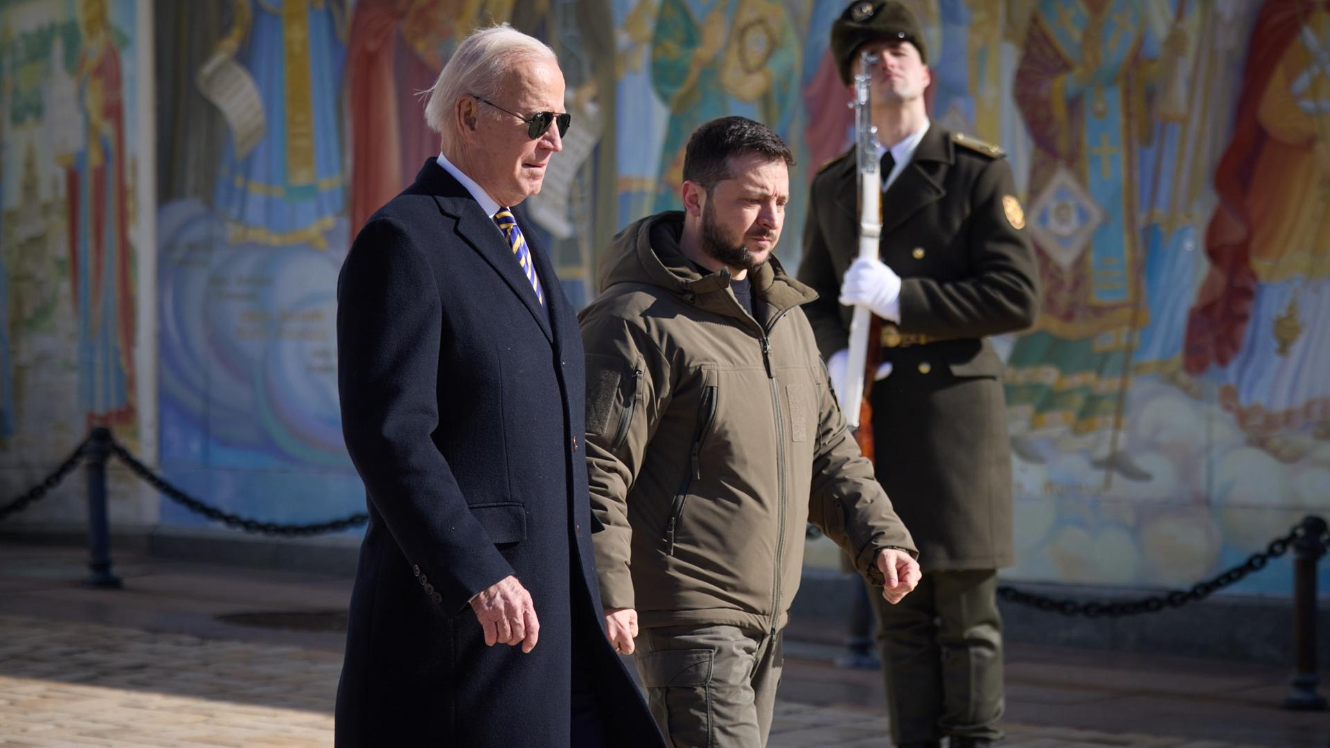 Aktuelle Lage in der Ukraine - Biden reist von Kiew nach Warschau