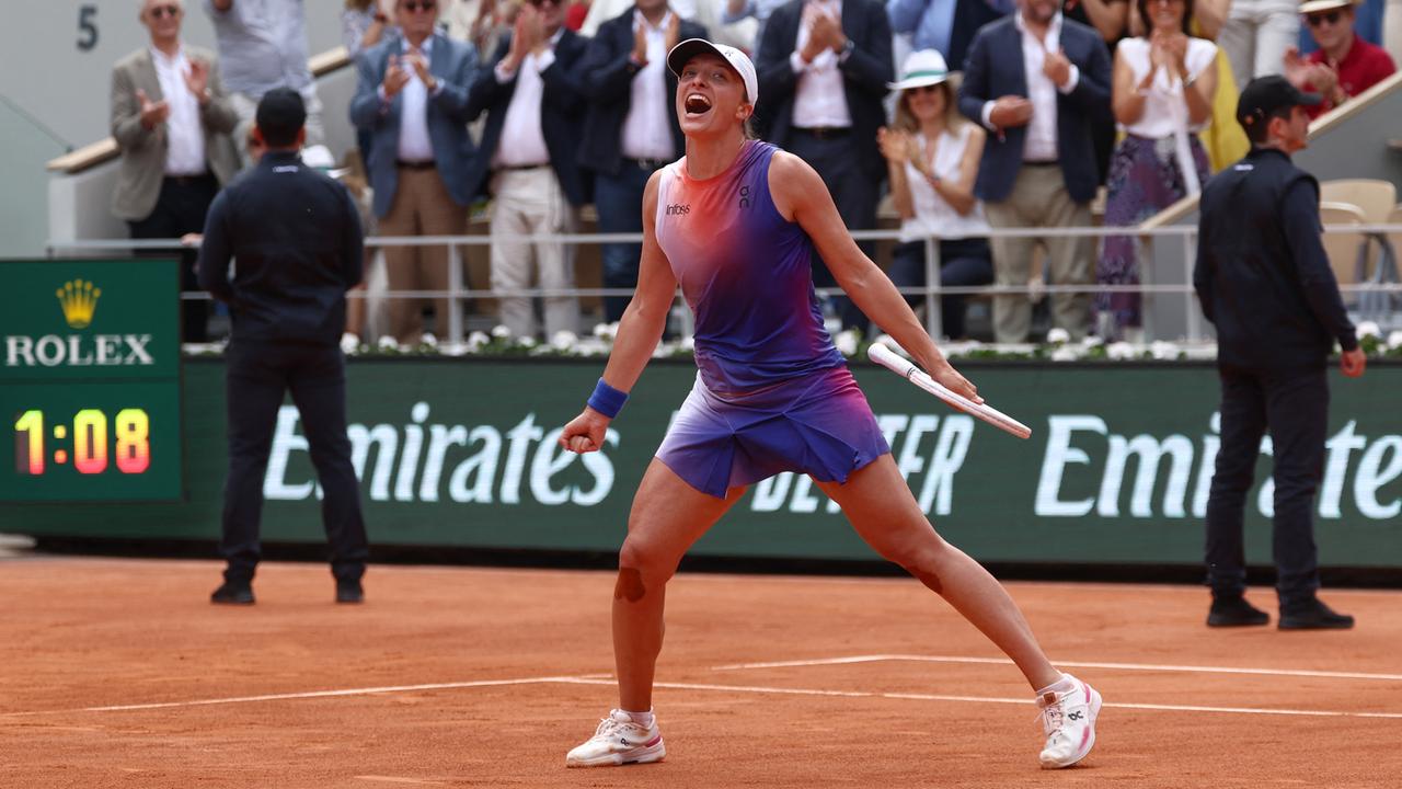 Tennis - Swiatek gewinnt zum vierten Mal die French Open