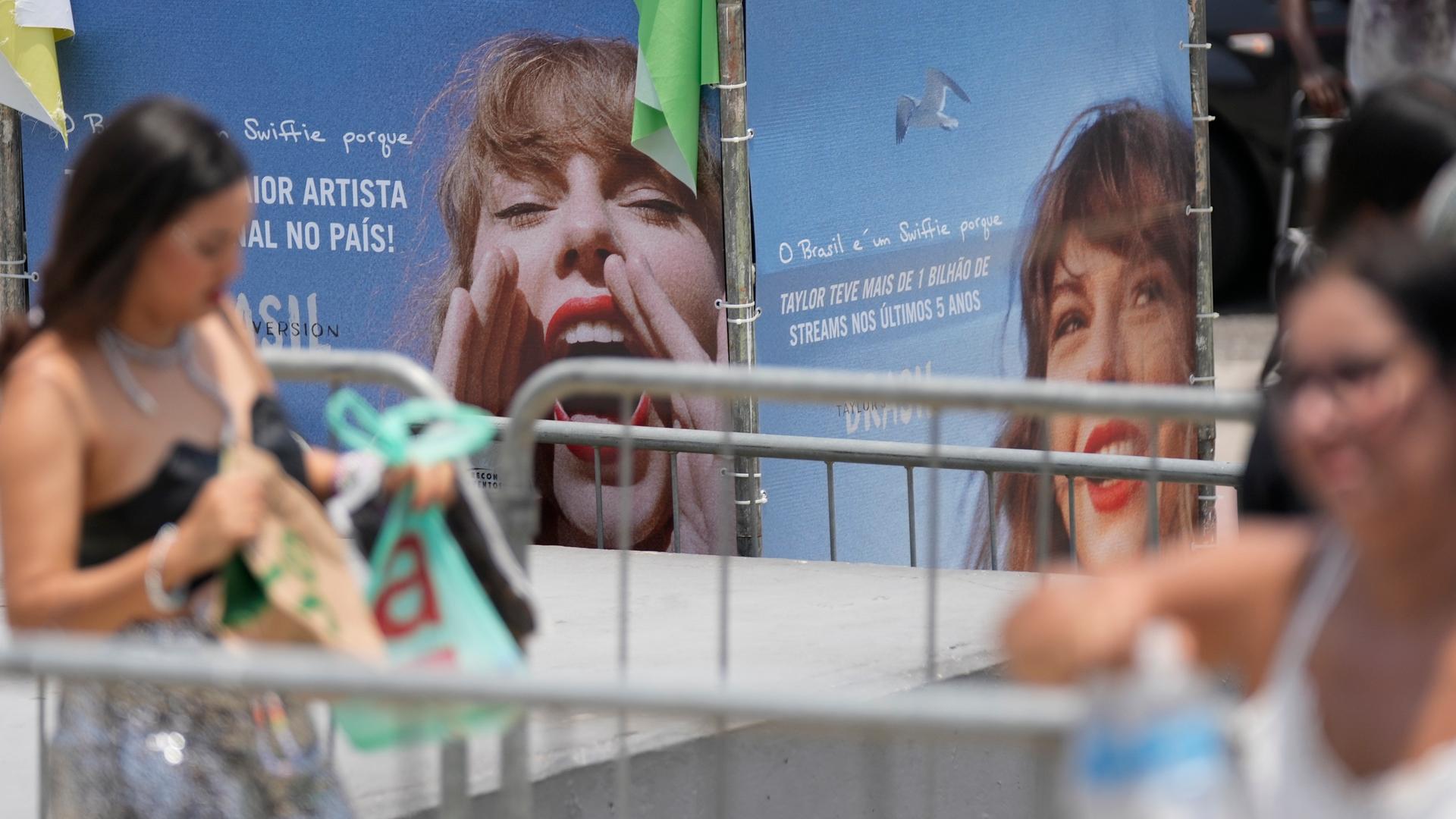 Brasilien - Besucherin eines Taylor-Swift-Konzerts in Rio stirbt ...