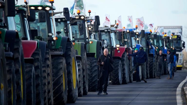 Frankreich - Neue Bauern-Proteste