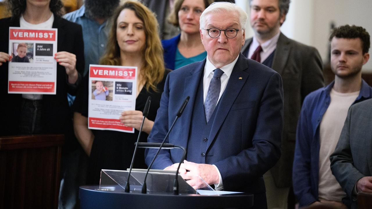 Besuch in Synagoge - Steinmeier sagt Juden in Deutschland Schutz zu