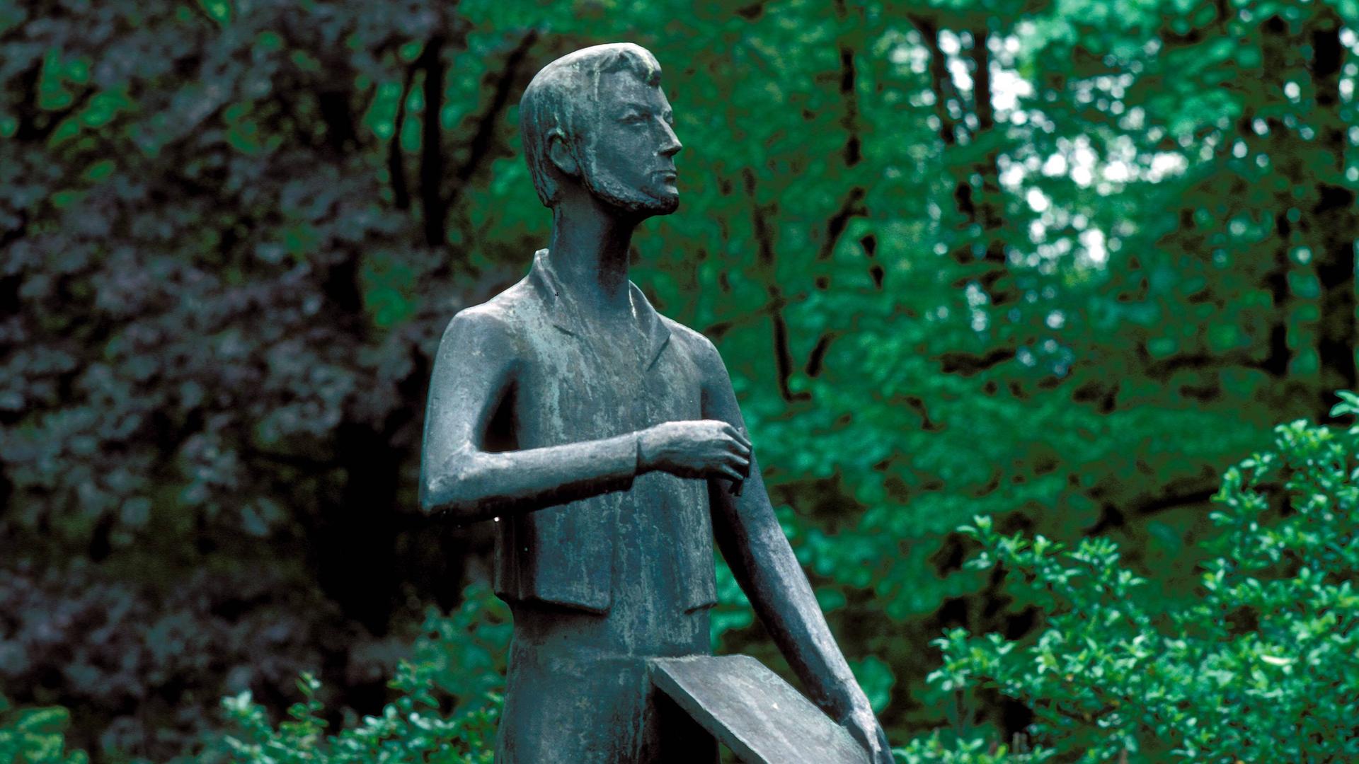 Carl-Blechen-Denkmal in Cottbus eingeweiht