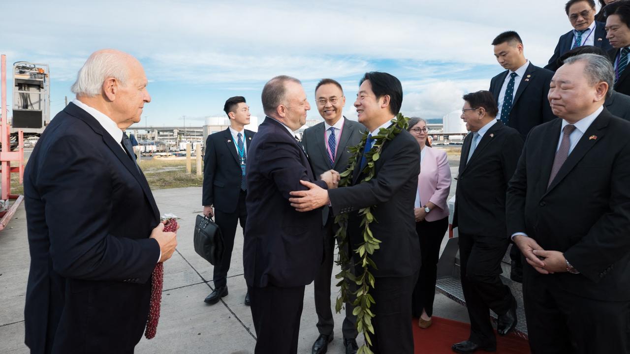 Pazifik-Reise - China verärgert über Empfang von Taiwans Präsident Lai ...