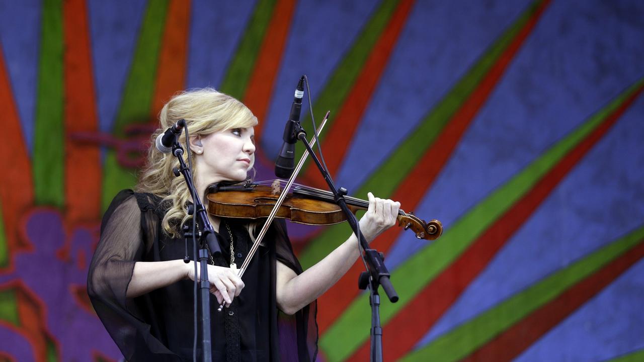 Die US-amerikanische Musikerin Alison Kraus
