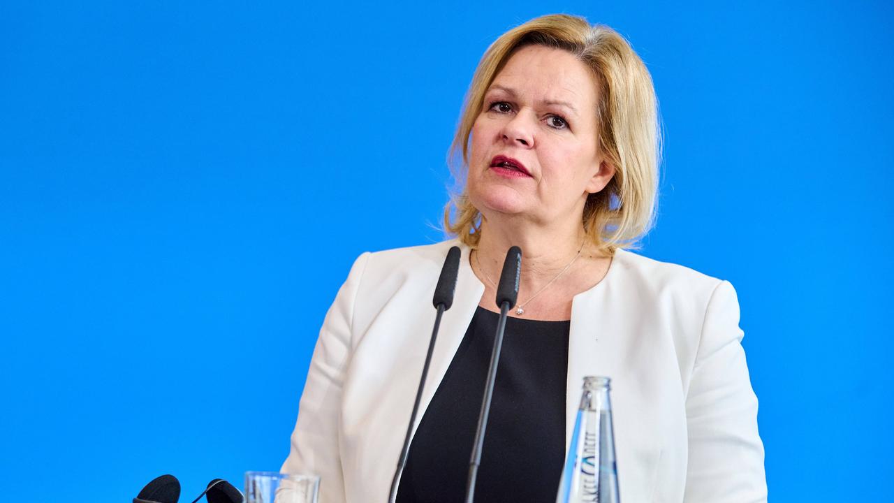 Berlin - Innenministerin Faeser eröffnet Ansprechstelle Safe Sport