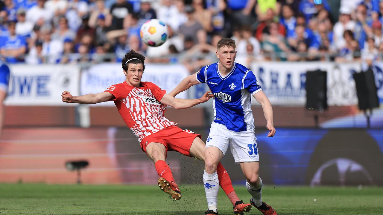 Fußball-Bundesliga - Freiburg schlägt Darmstadt mit 1:0