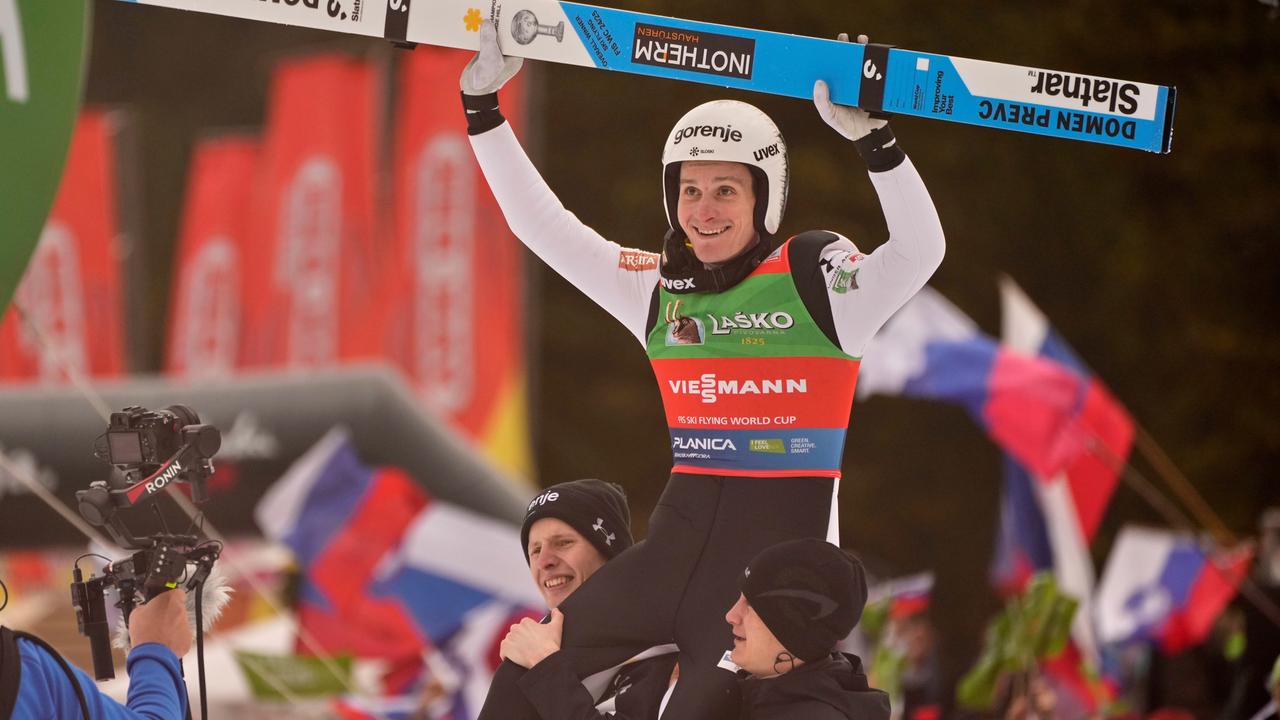 Skifliegen - Domen Prevc stellt mit 254,5 Metern neuen Weltrekord auf