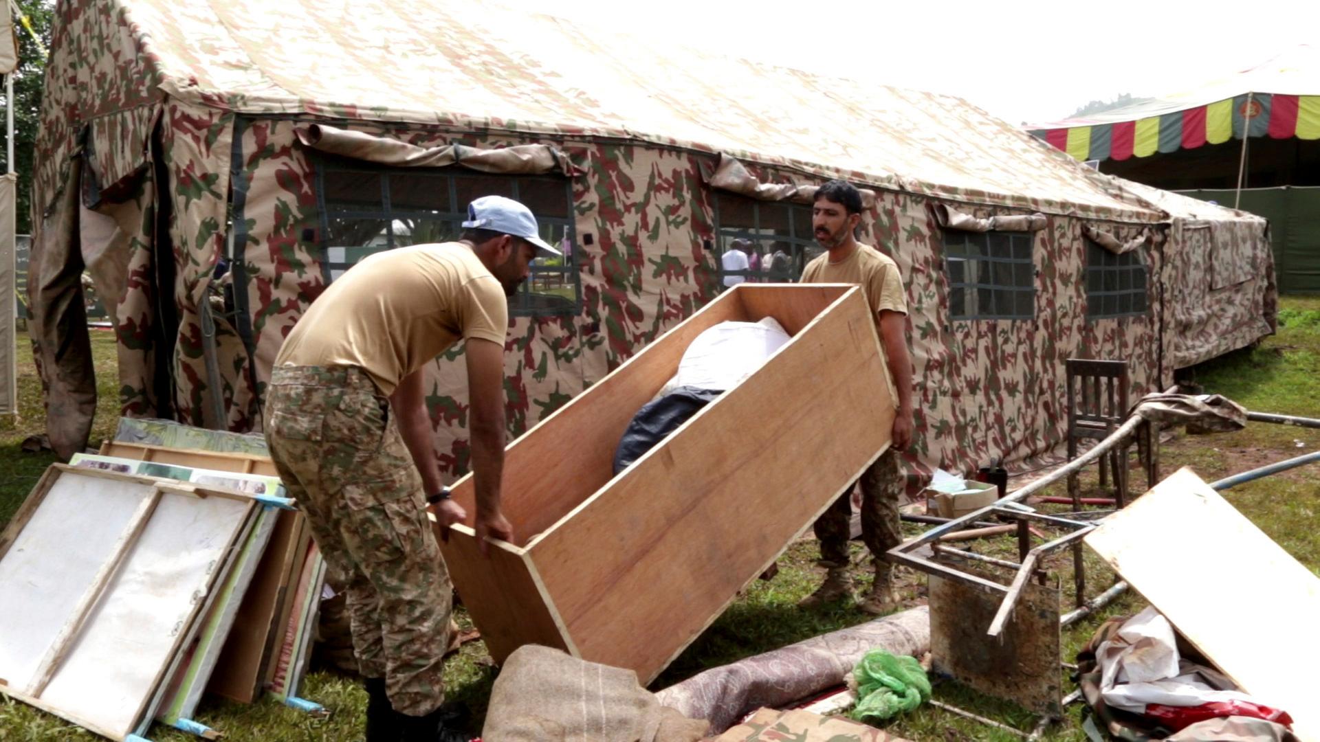 UNO-Friedenstruppe - Schrittweiser Rückzug aus dem Kongo begonnen