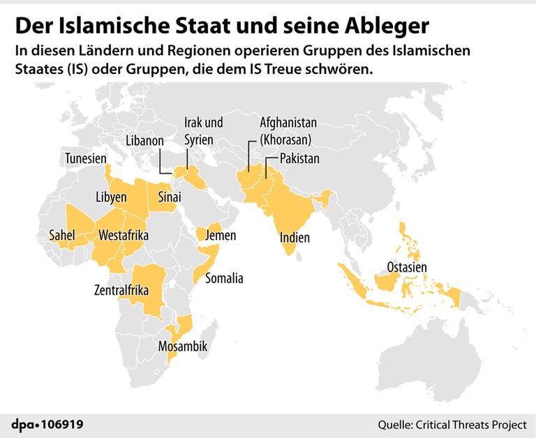 Islamischer Staat (IS) – Einblicke in das Terrornetzwerk