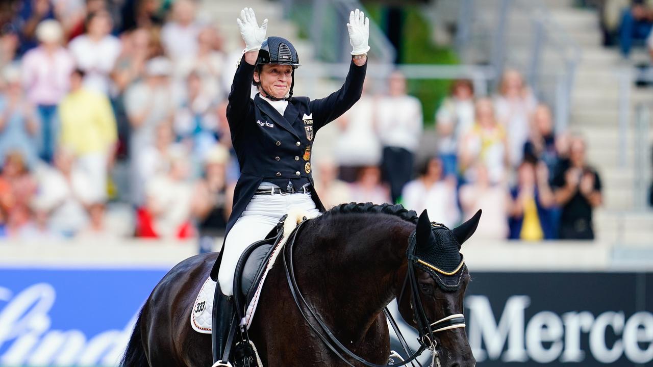 Aachen - Dressurreiterin Isabelle Werth siegt beim CHIO auch in der Kür