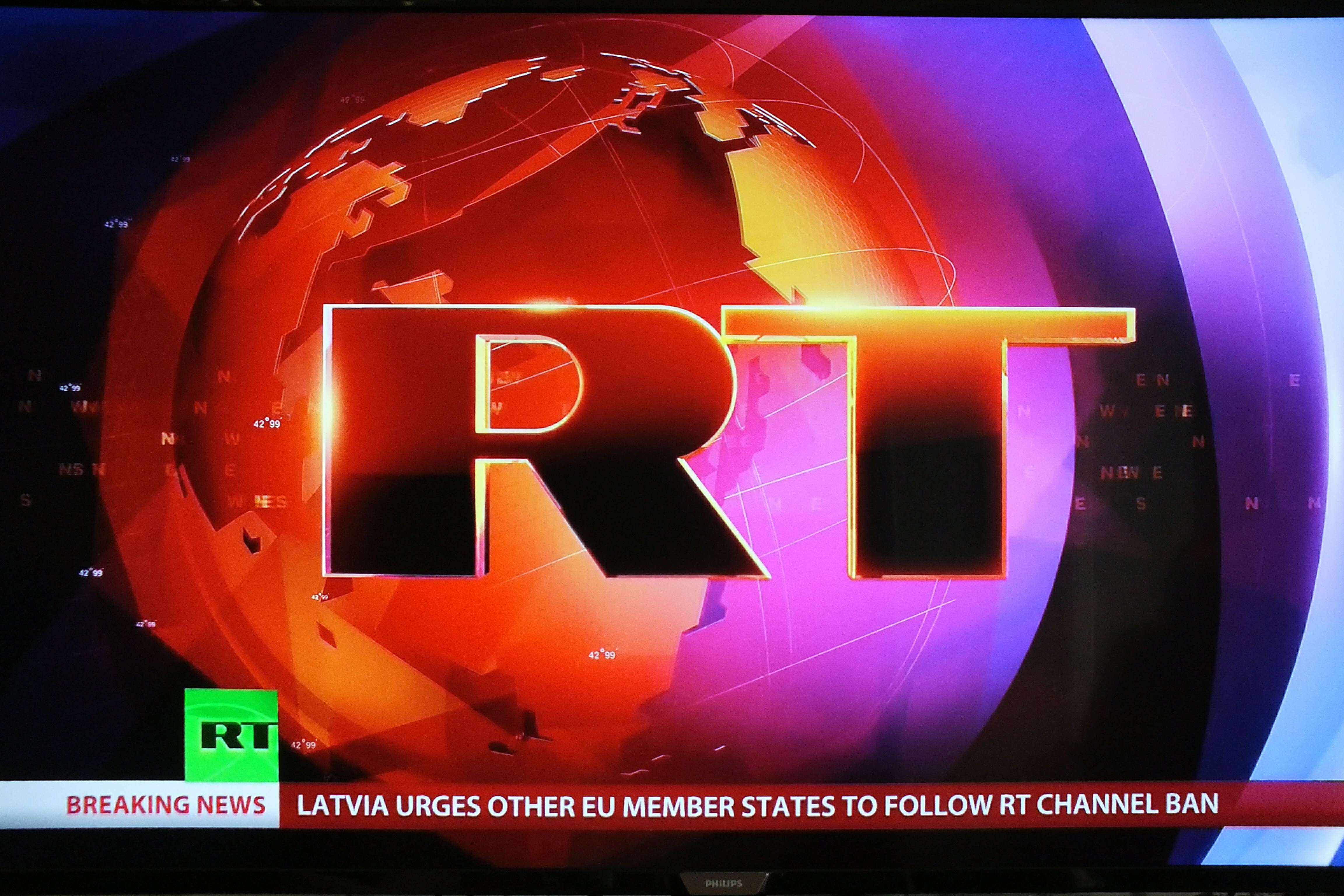 Russia Today Logo Rt News Logo Hi Res Stock Photography And Images