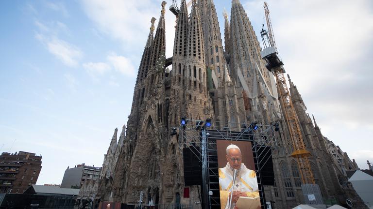 Spanien-Reise - Papst feiert Messe in der Sagrada Familia in Barcelona