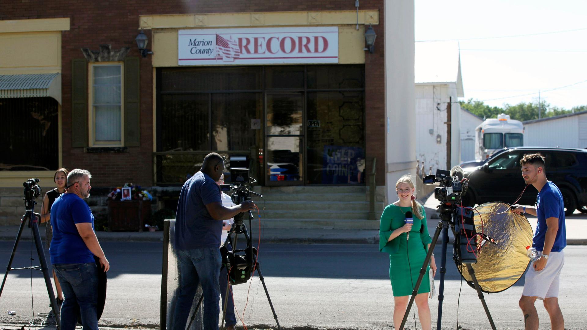 Pressefreiheit - Entrüstung über Razzia bei US-Zeitung in Kansas