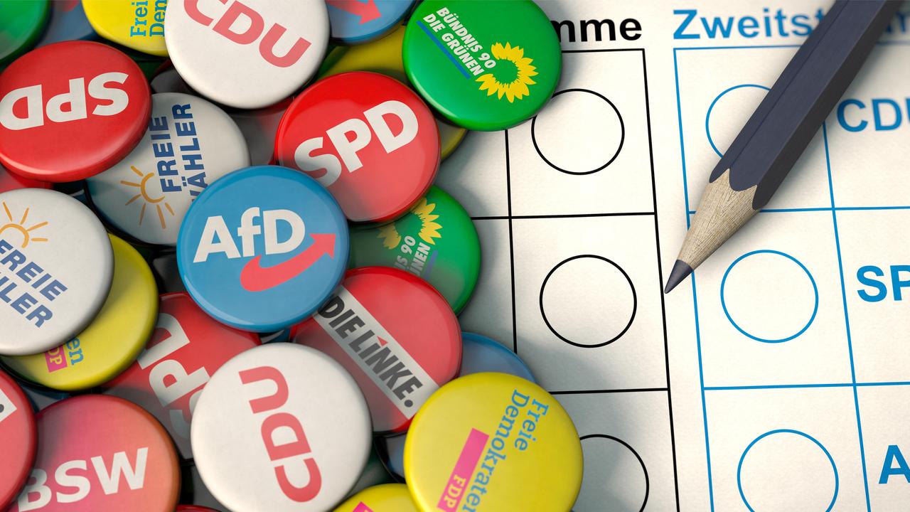 Nach der Vertrauensfrage - Union, SPD, Grüne und FDP stellen ... Nach der Vertrauensfrage - Union, SPD, Grüne und FDP stellen ...