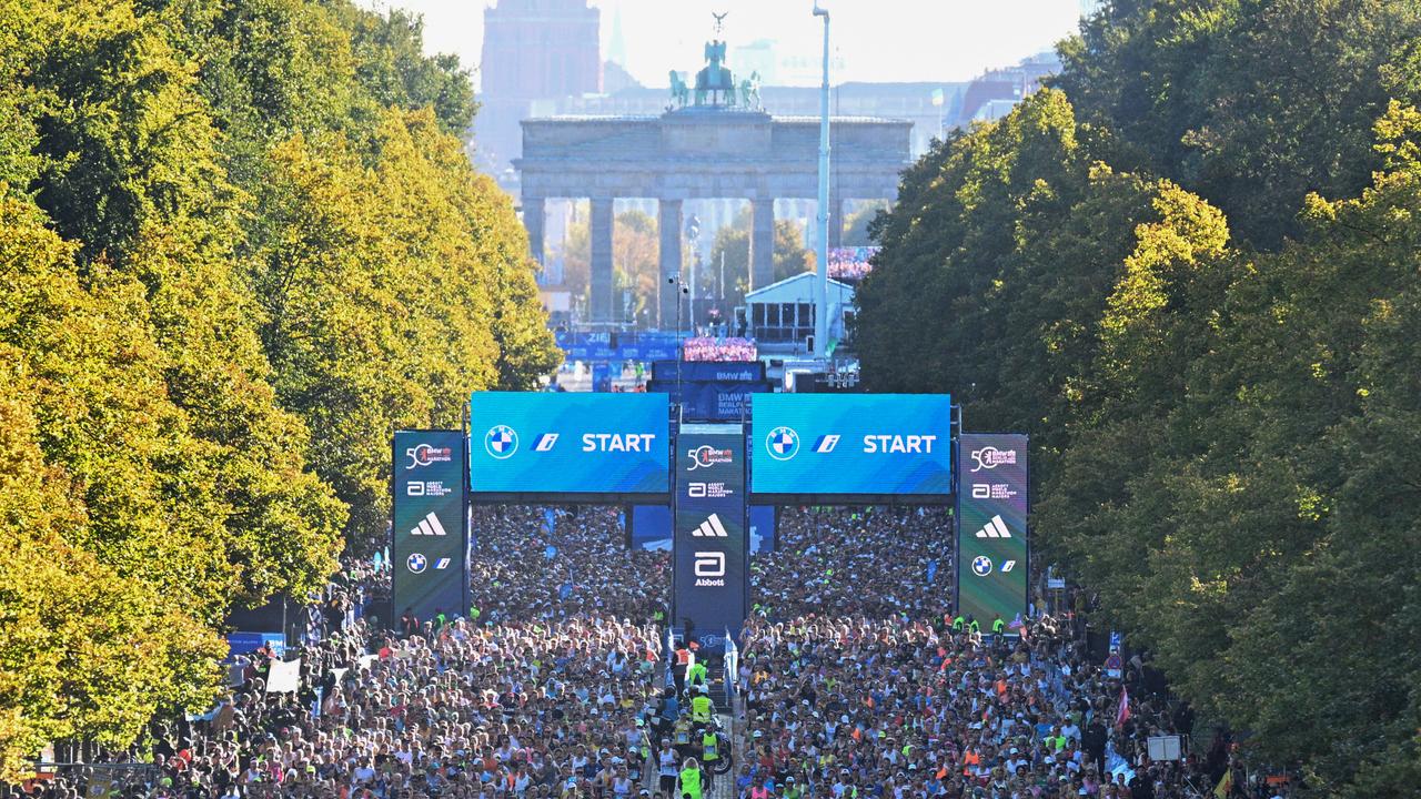 Laufsport - Äthiopier Milkesa Mengesha gewinnt den 50. Berlin-Marathon
