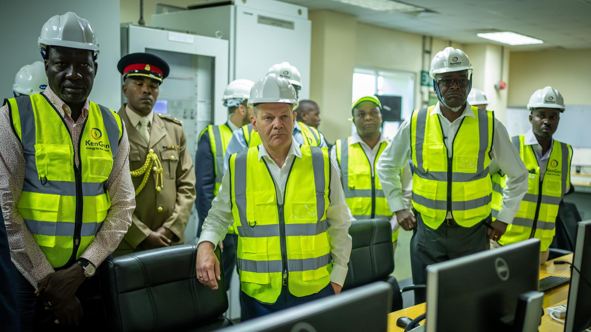 Kenia - Bundeskanzler Scholz beendet seine Afrika-Reise