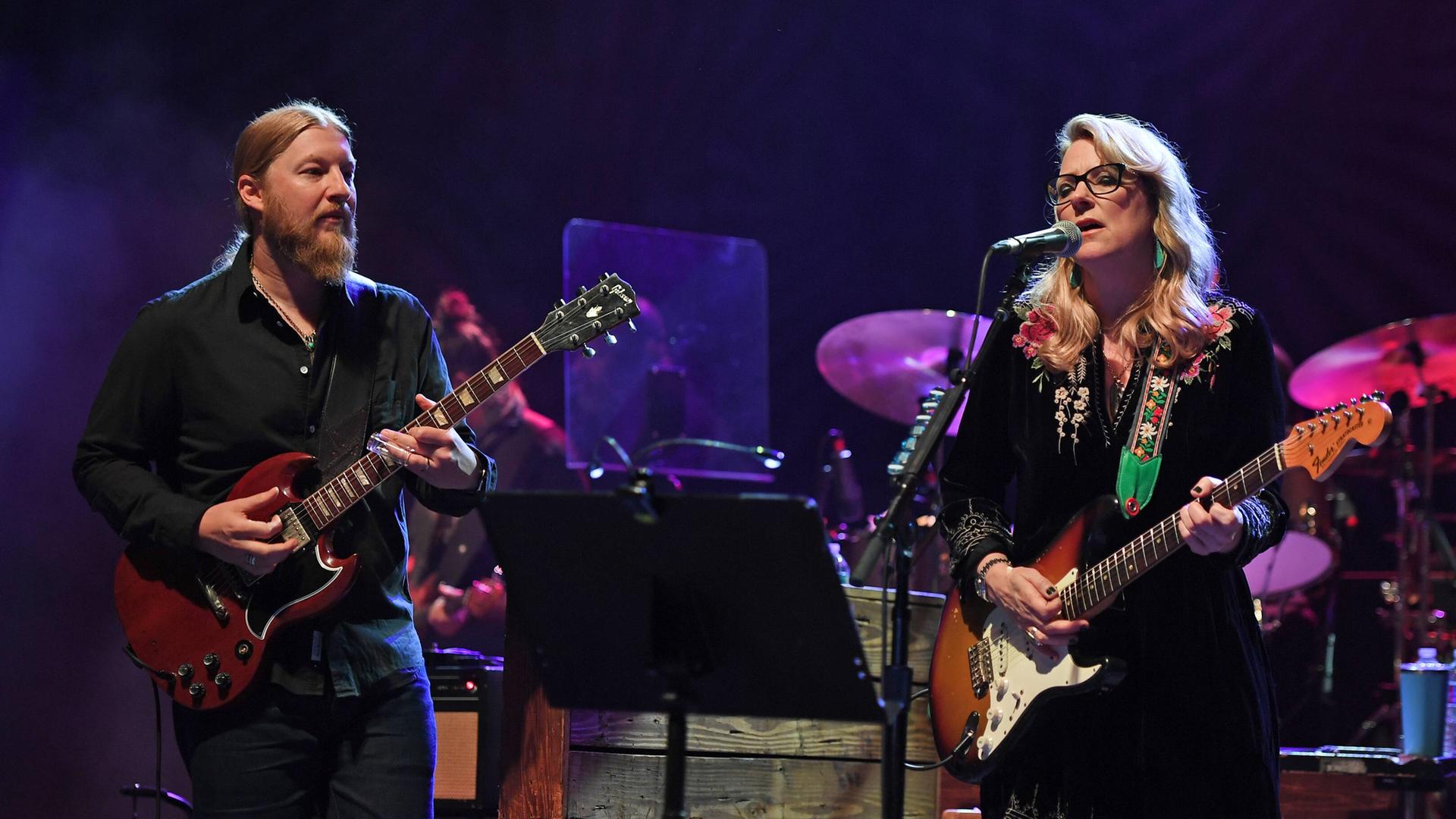 Susan Tedeschi und Derek Trucks live - Homesession vorm Kamin