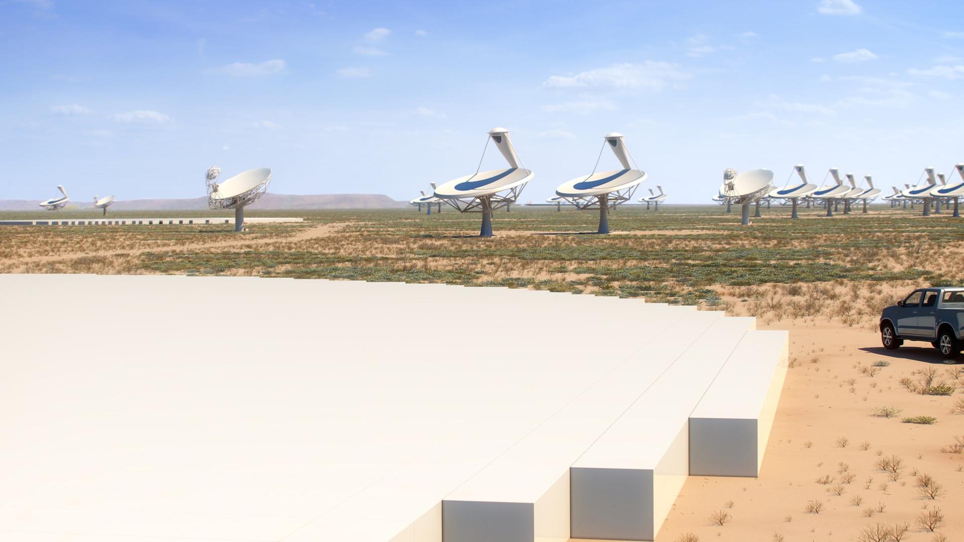 Radioteleskop - Square Kilometre Array: Deutschland ist raus
