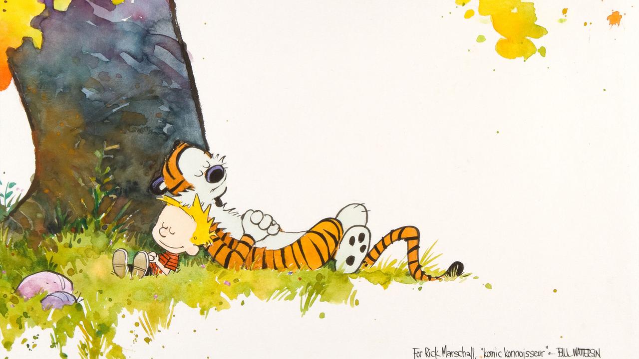 Aus den Feuilletons - Calvin der Denker