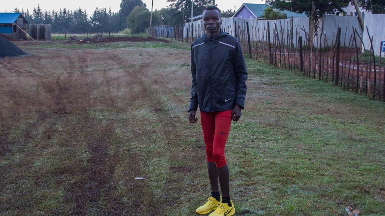 Marathonläufer aus Kenia - Laufen für ein Leben
