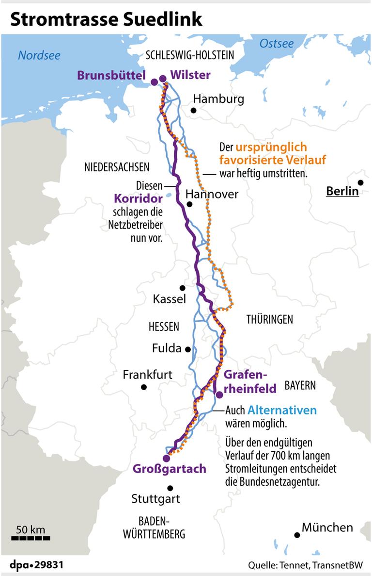 Erneuerbare Energien - Stau auf der Stromautobahn