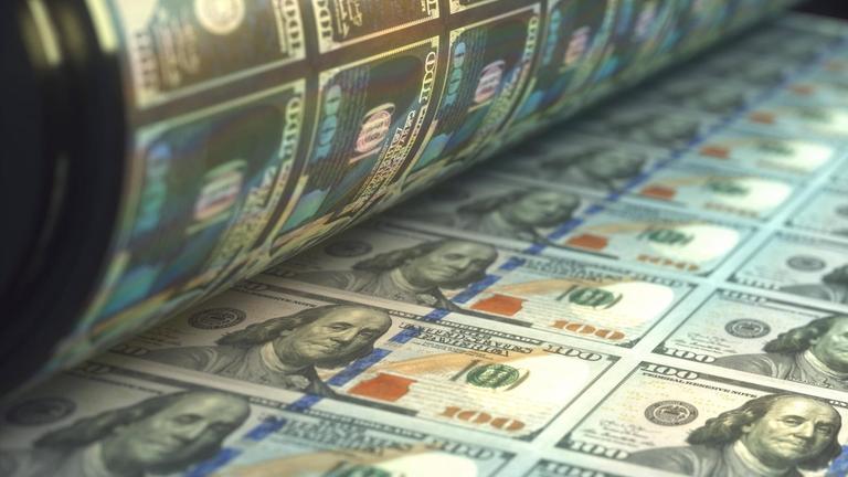 Theorie der Geldentstehung - Warum man Geld einfach drucken kann