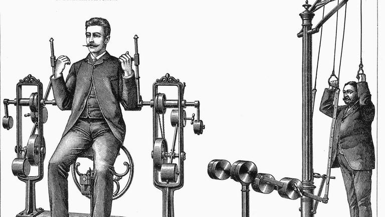Erfinder der Apparate-Gymnastik - Die Kraftmaschinen des Gustav Zander