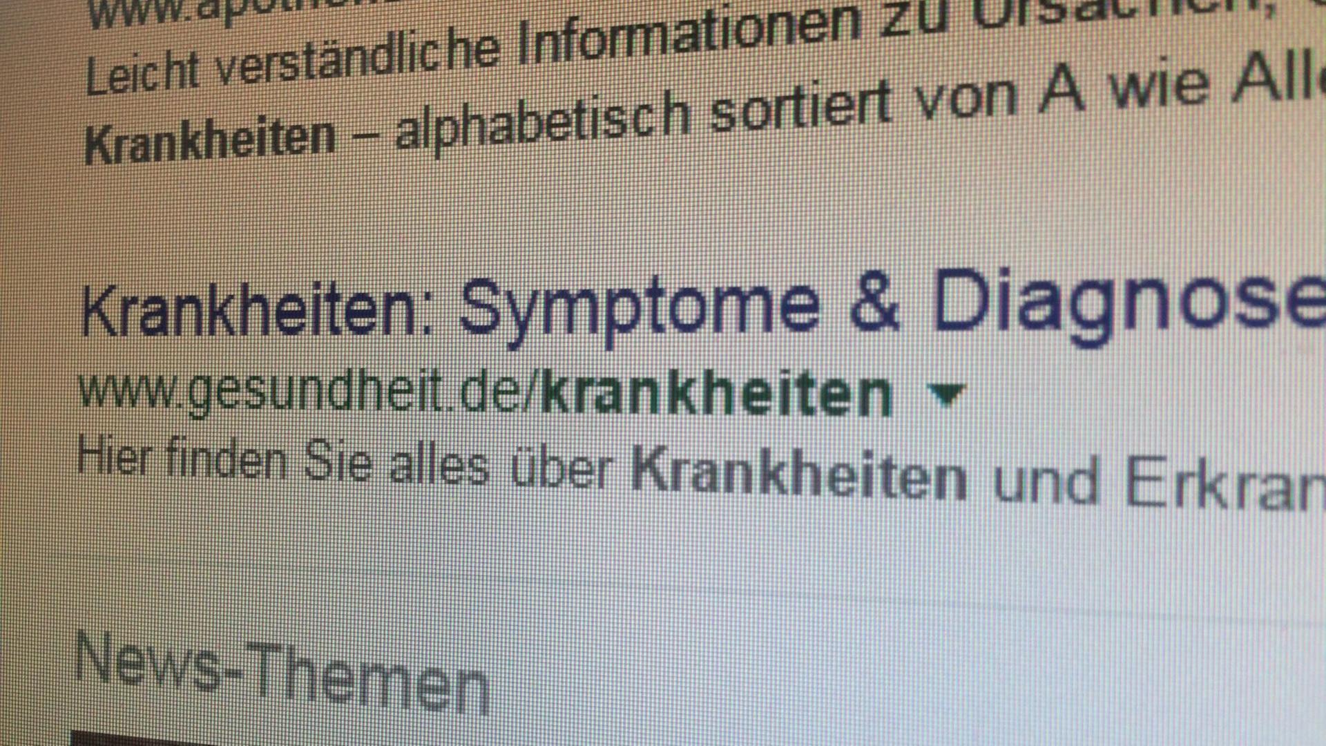 Informierte Patienten - Googeln, bevor der Arzt kommt?