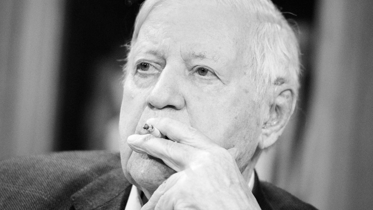 Zum Tod von Helmut Schmidt - "Er war eben nicht nur der Macher"