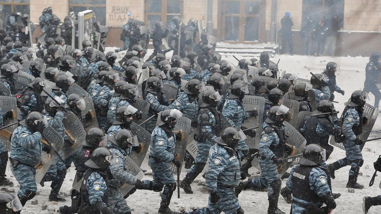 Polizei-Sondereinheit - Ukraine löst Berkut auf