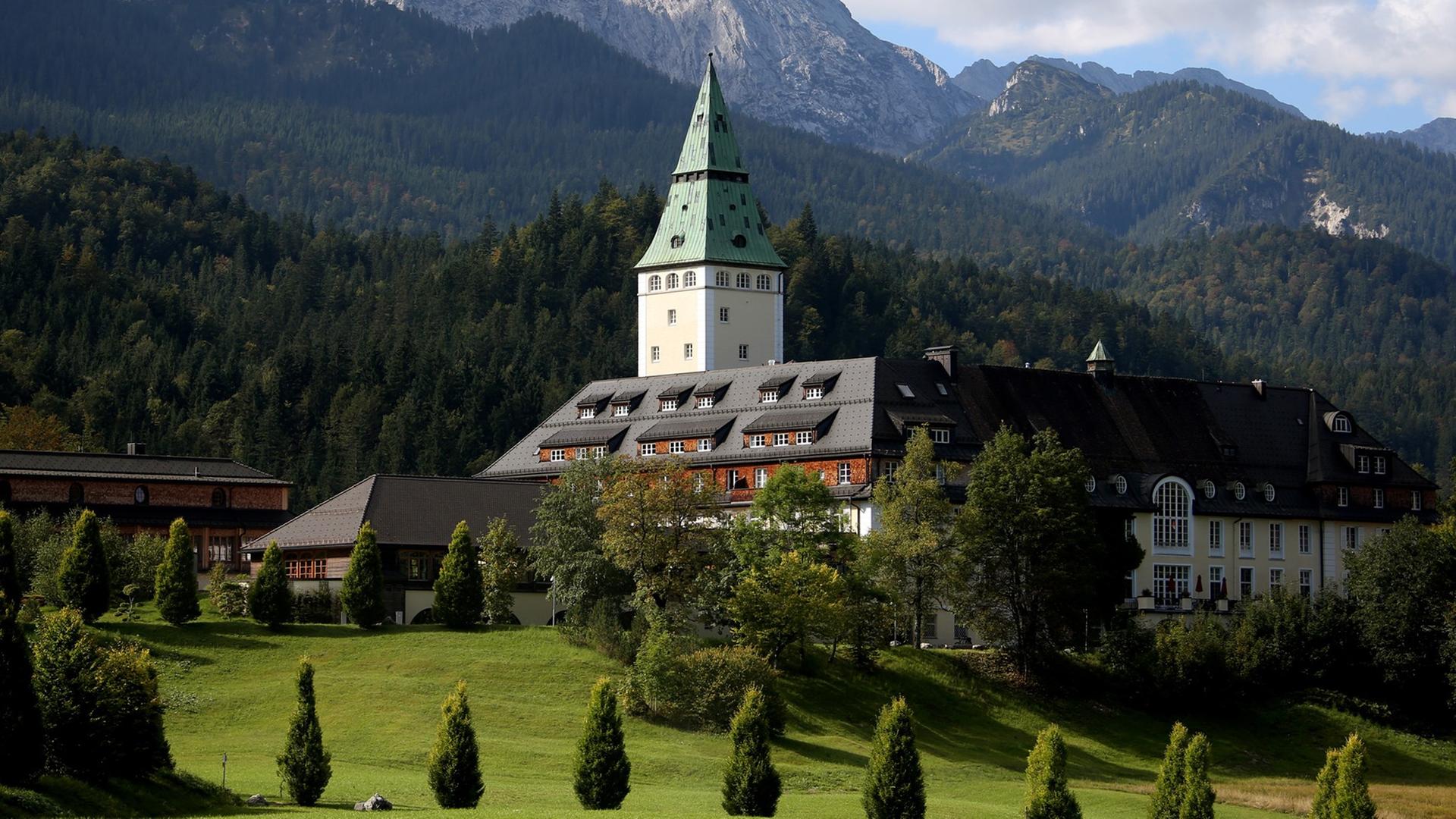 Schloss Elmau - Der G7-Gipfel beginnt