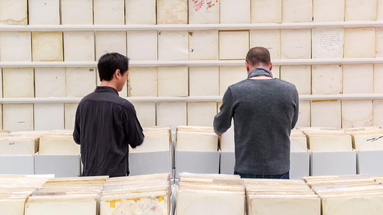 Ausstellung "Hyper!" in Hamburg - 2173 weiße Alben