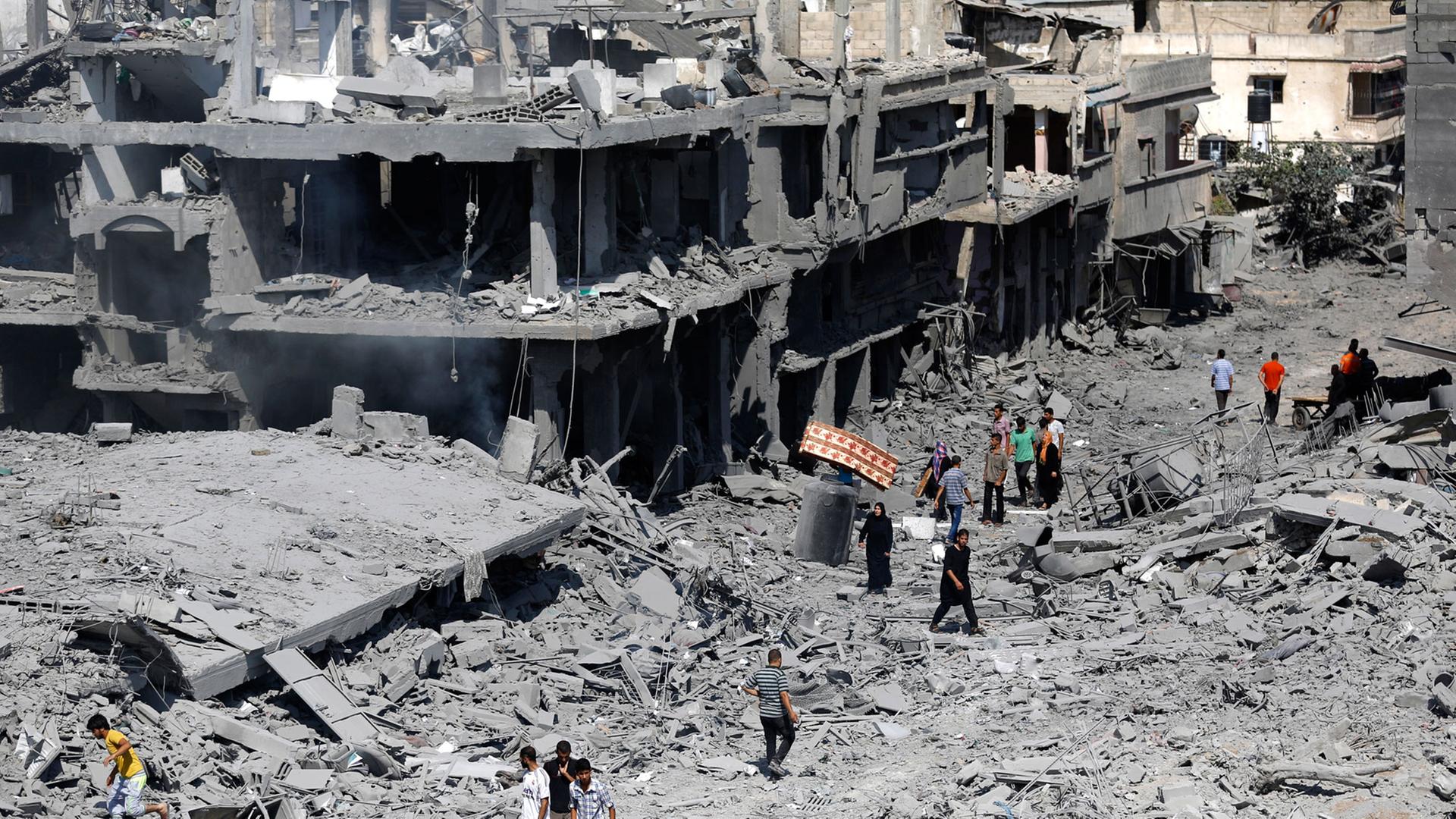 Gaza-Krieg - Dreitägige Waffenruhe hat begonnen