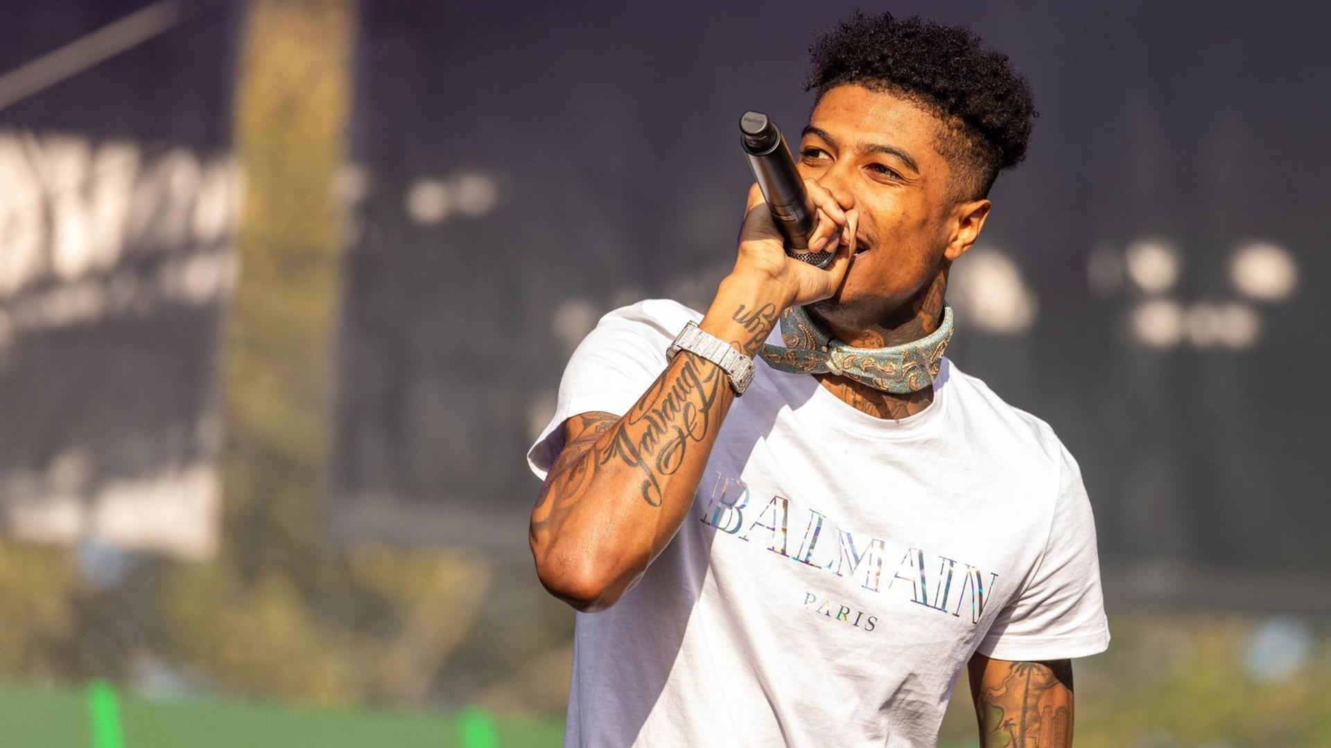 Blueface aus Los Angeles - Schlagloch-Rap - mit voller Absicht