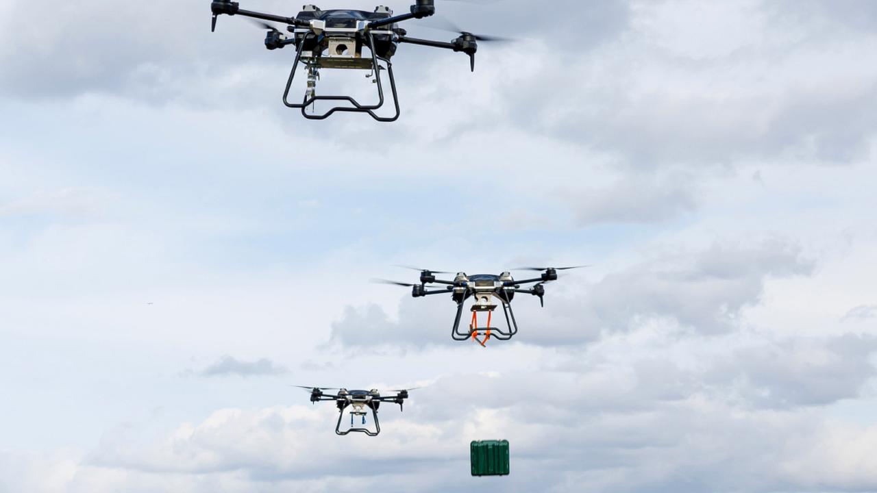 Russischer Angriffskrieg - Ukrainische Luftabwehr meldet Abschuss zahlreicher Drohnen