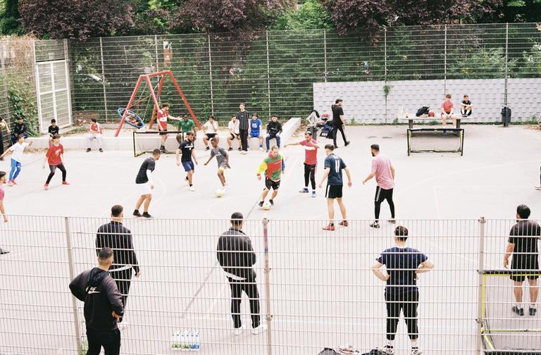Berliner "Street Football Club" - Die Renaissance des Bolzplatzes