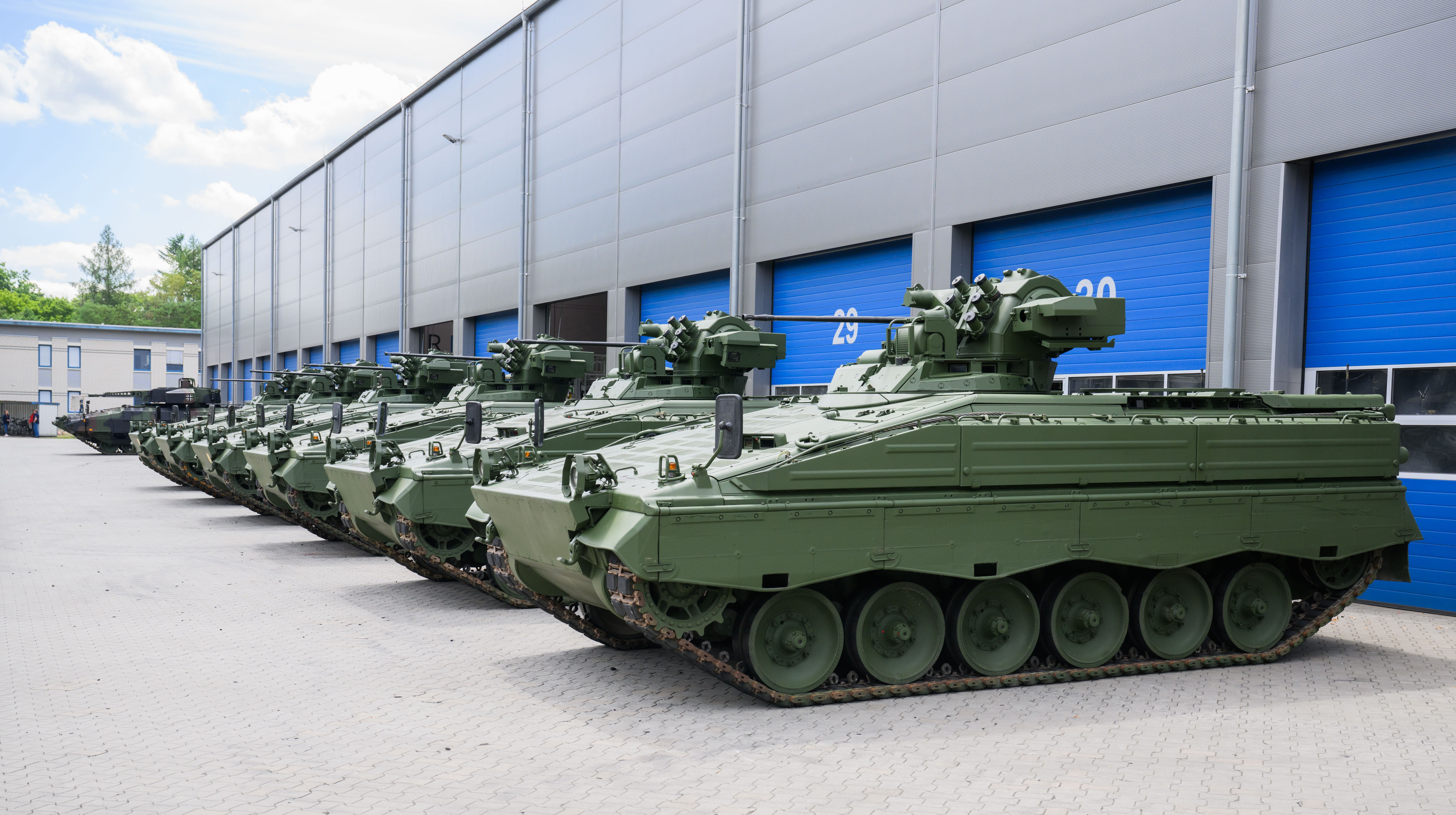Marder Panzer Light Tank Version Of The Marder 1A3 APC With A 105mm