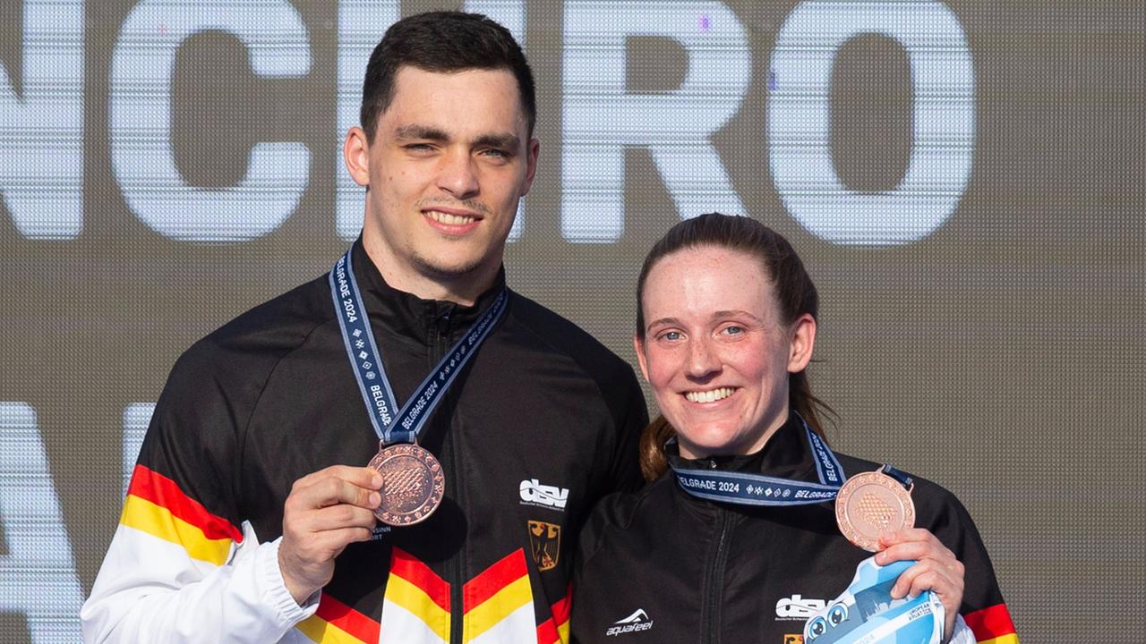 Wasserspringen - Wieder EM-Bronze für Rother und Massenberg