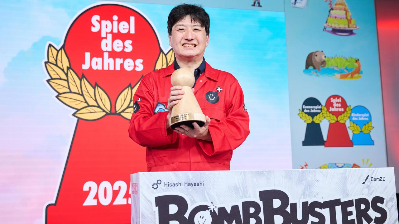 Auszeichnung "Spiel des Jahres" 2025 für "Bomb Busters"