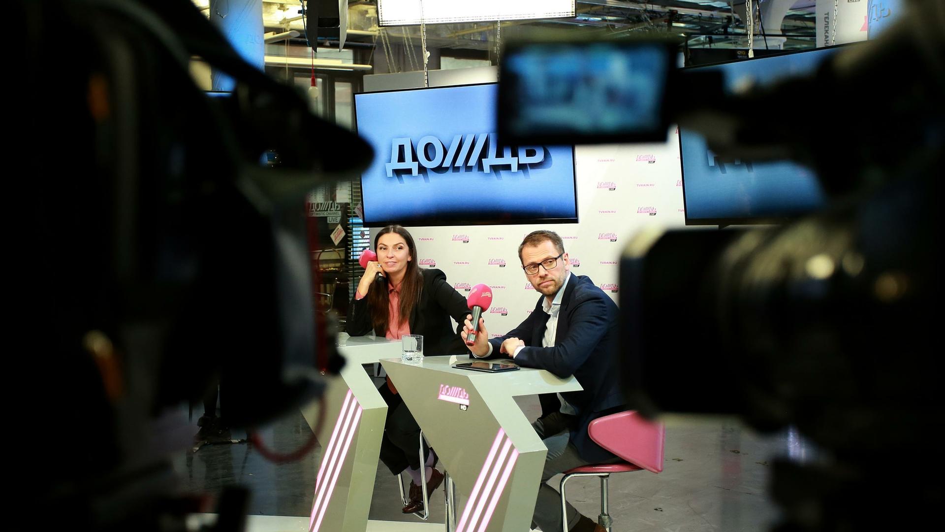 Russland - Justiz erklärt russischen Exilsender Doschd für "unerwünscht"