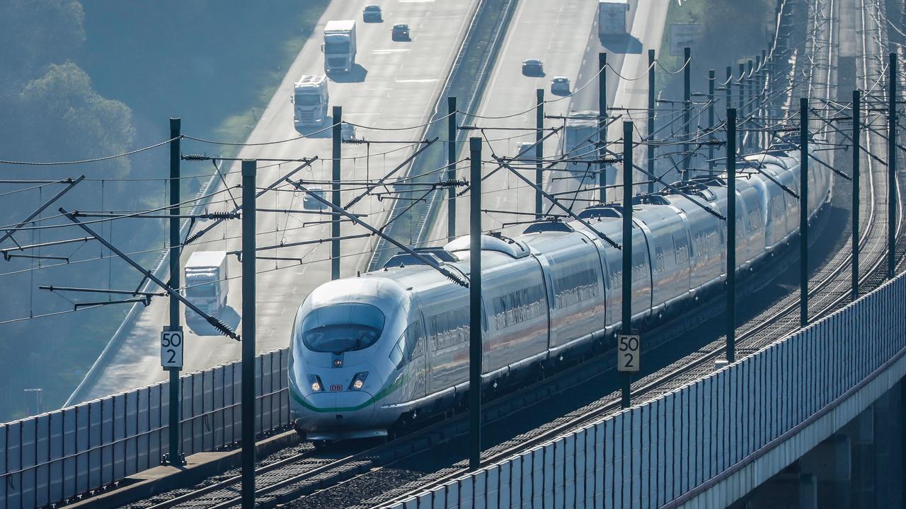 Deutsche Bahn - ICE-Schnellstrecke zwischen Köln und Frankfurt wieder ...