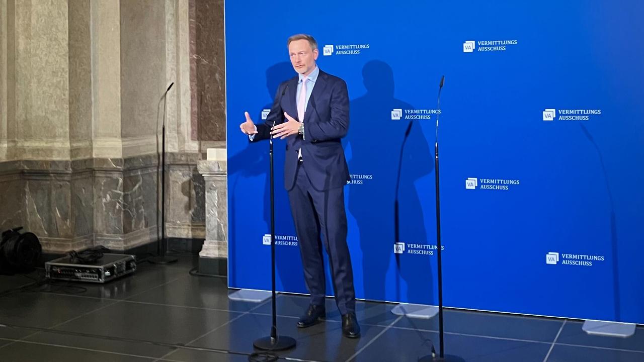 Wachstumschancengesetz - Finanzminister Lindner wirft Union Blockade vor