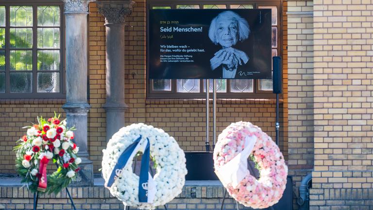 Margot Friedländer: Die Trauerfeier für die Holocaust-Überlebende