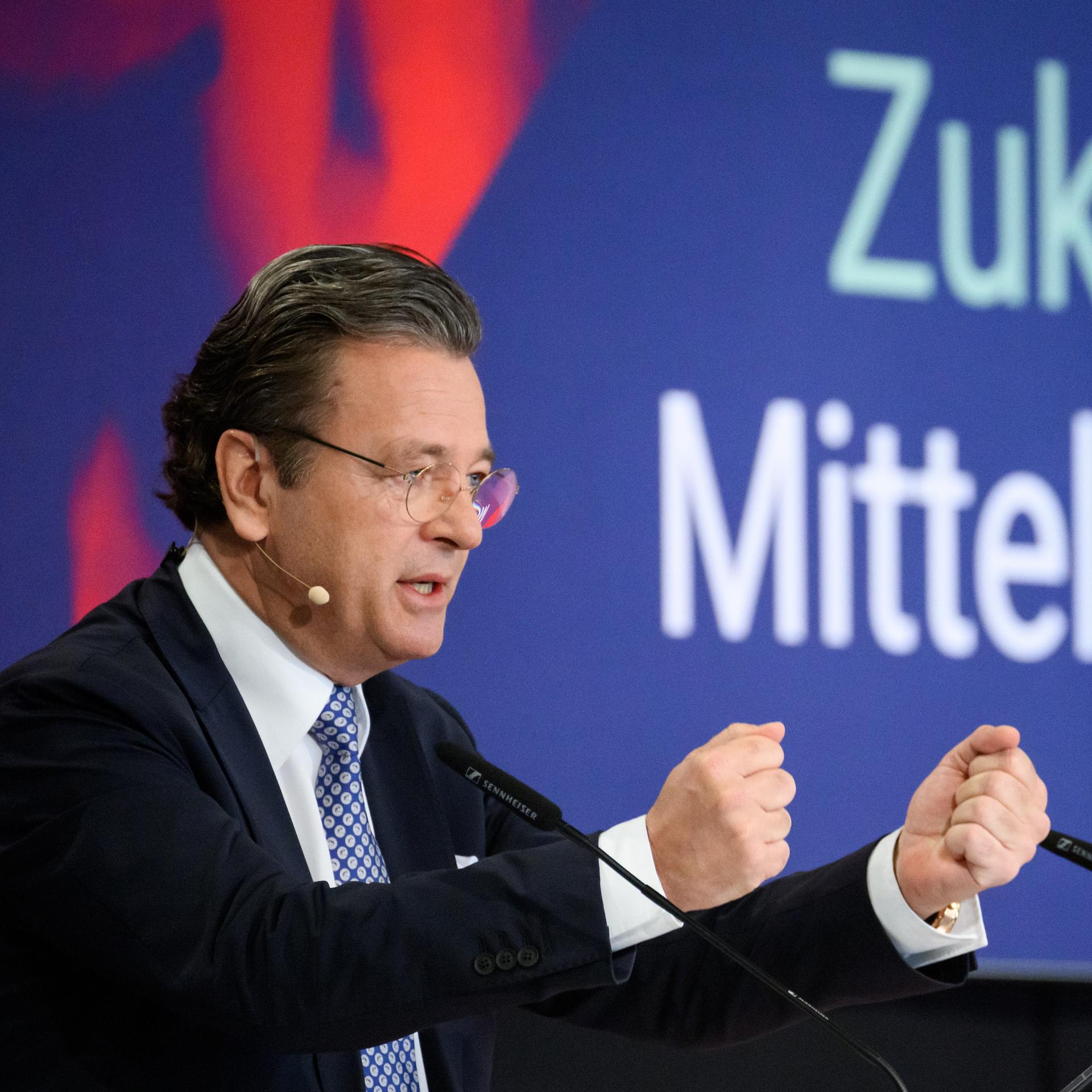 Markus Jerger, Vorsitzender der Bundesgeschäftsführung des ...