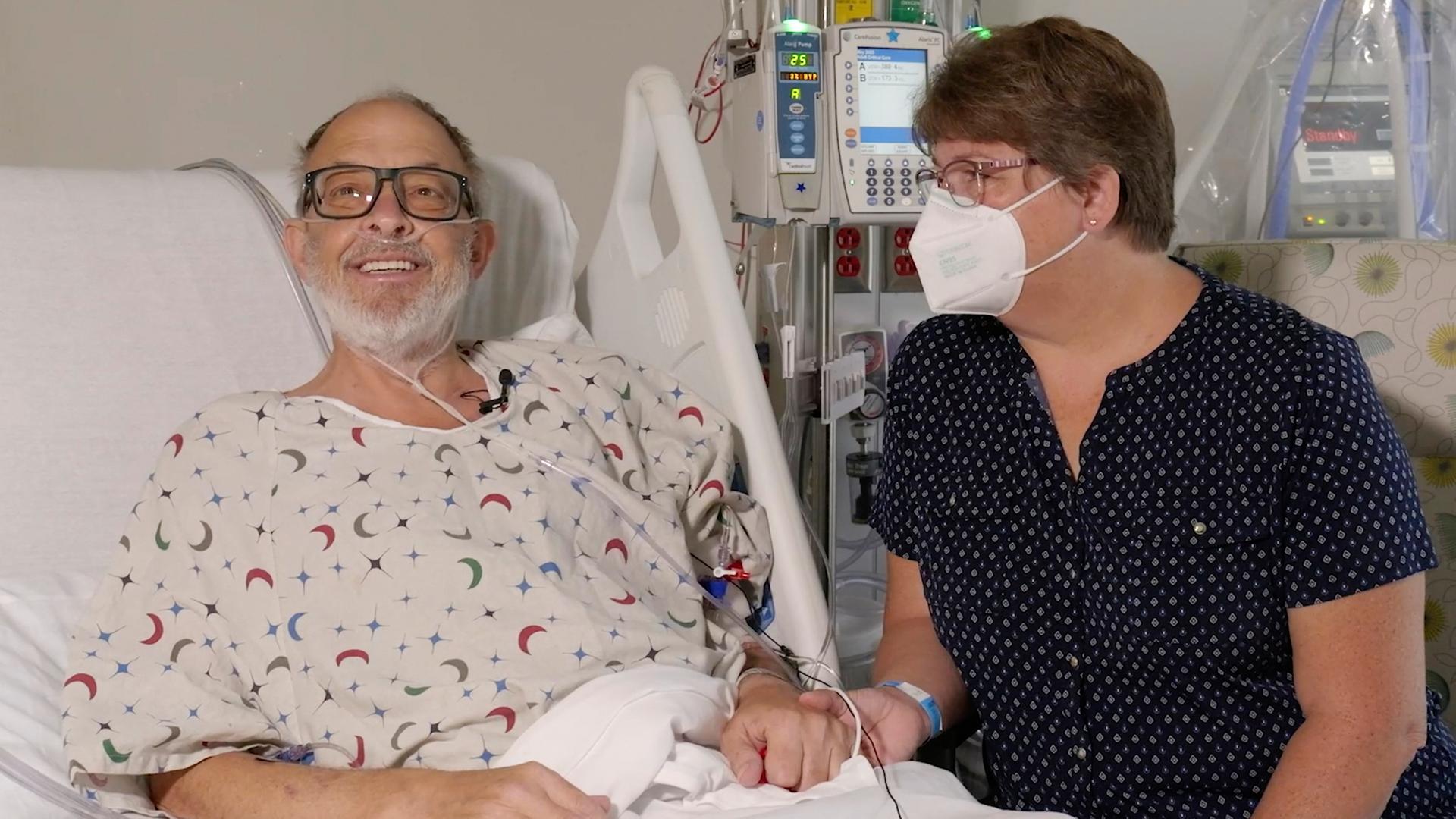 Fast sechs Wochen nach Operation - Zweiter Transplantationspatient mit ...