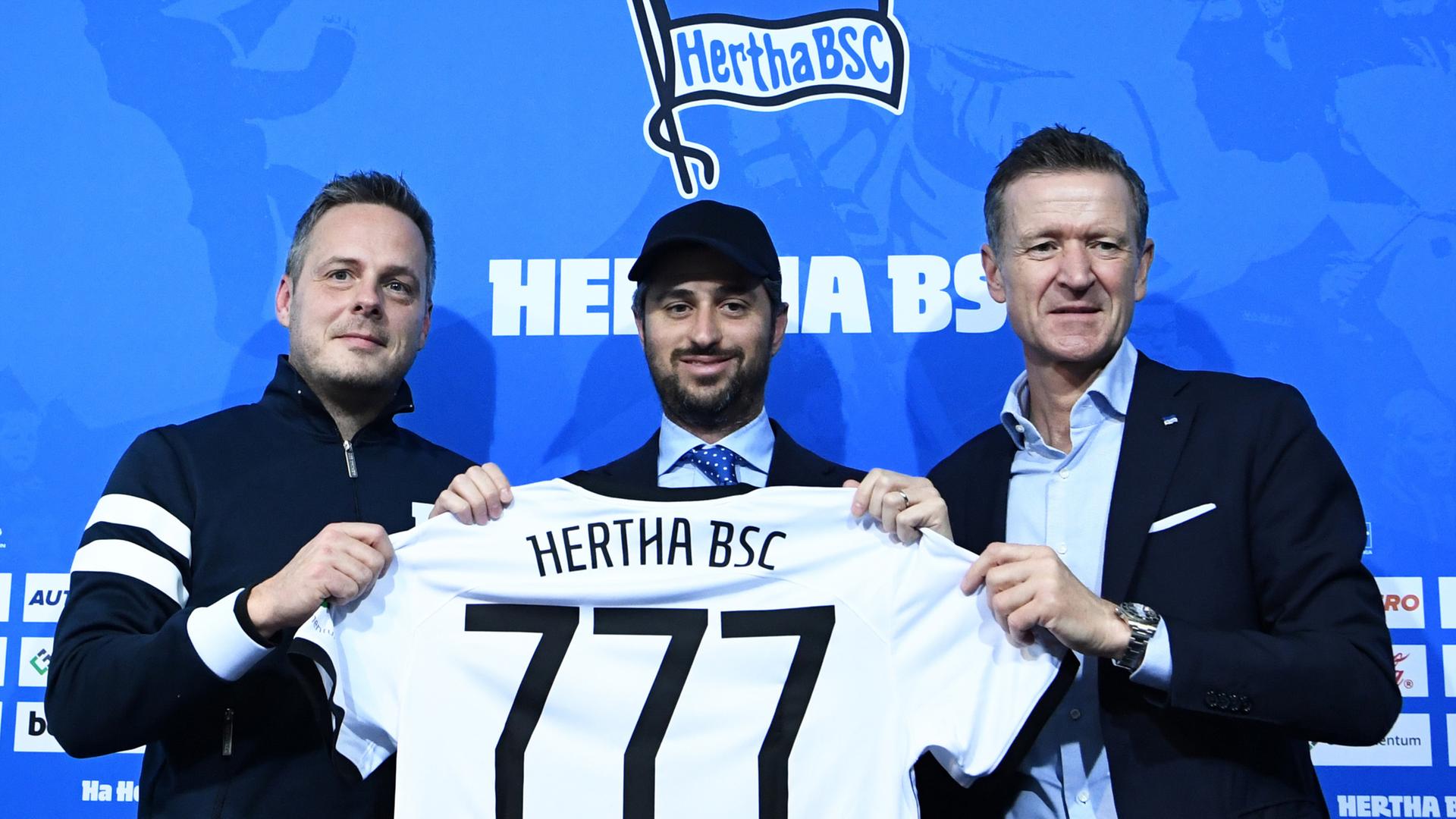 Investor 777 Partners - Hertha BSC: Von Ruhe fehlt jede Spur